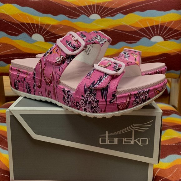 Dansko | Shoes | Dansko Kandi Molded Paisley Floral | Poshmark